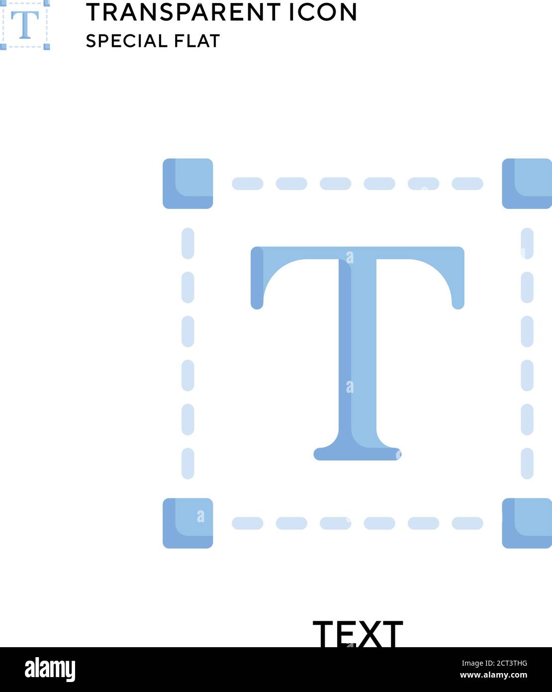 Text vector icon. Flat style illustration. EPS 10 vector Stock Vector ...