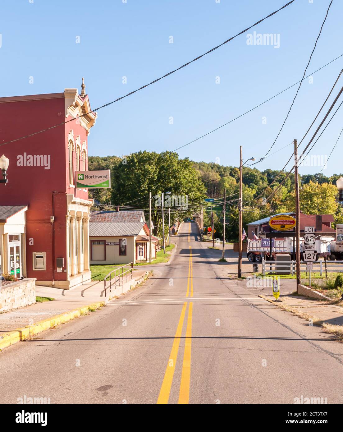Tidioute bridge hi-res stock photography and images - Alamy