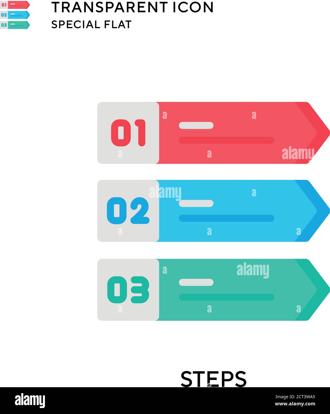 Steps vector icon. Flat style illustration. EPS 10 vector Stock Vector ...