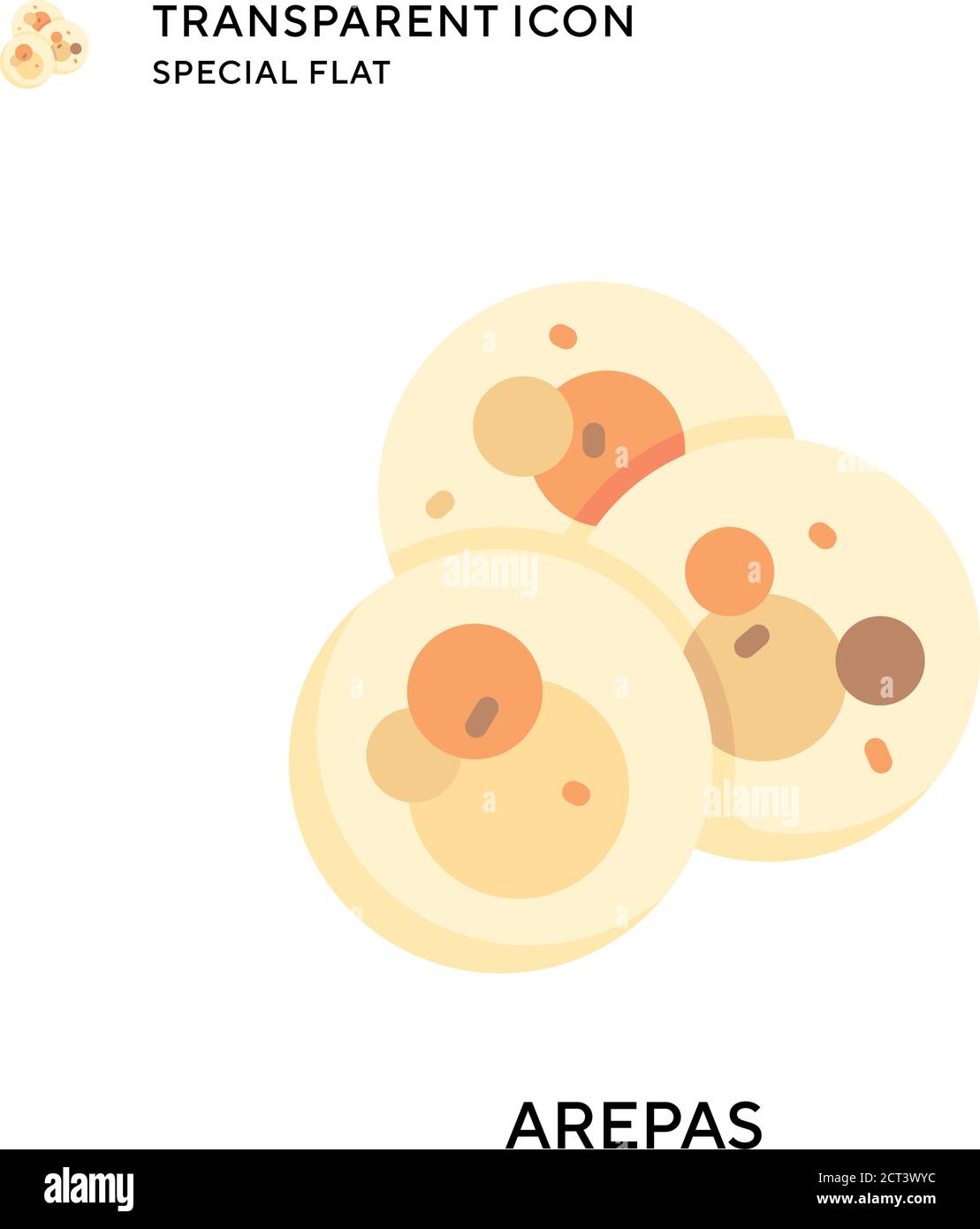 Chicken arepa Cut Out Stock Images & Pictures - Alamy