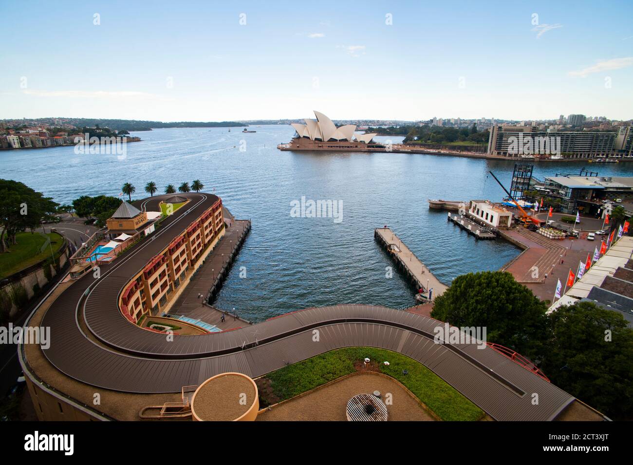 Sydney Opera House, Circular Quay and Sydney Harbour from Sydney ...