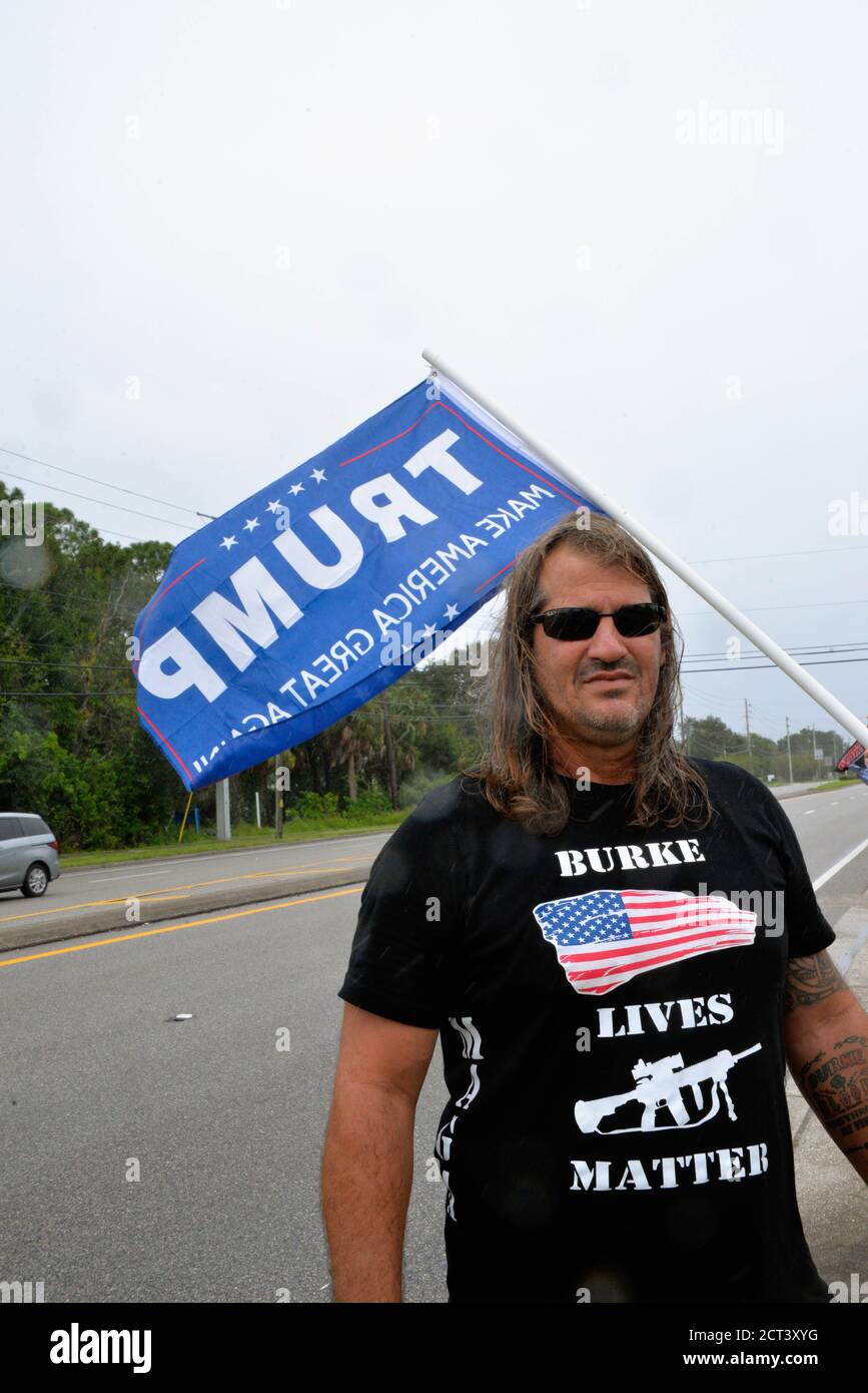 Brevard County, Florida, USA. September 20, 2020. What was billed as ...