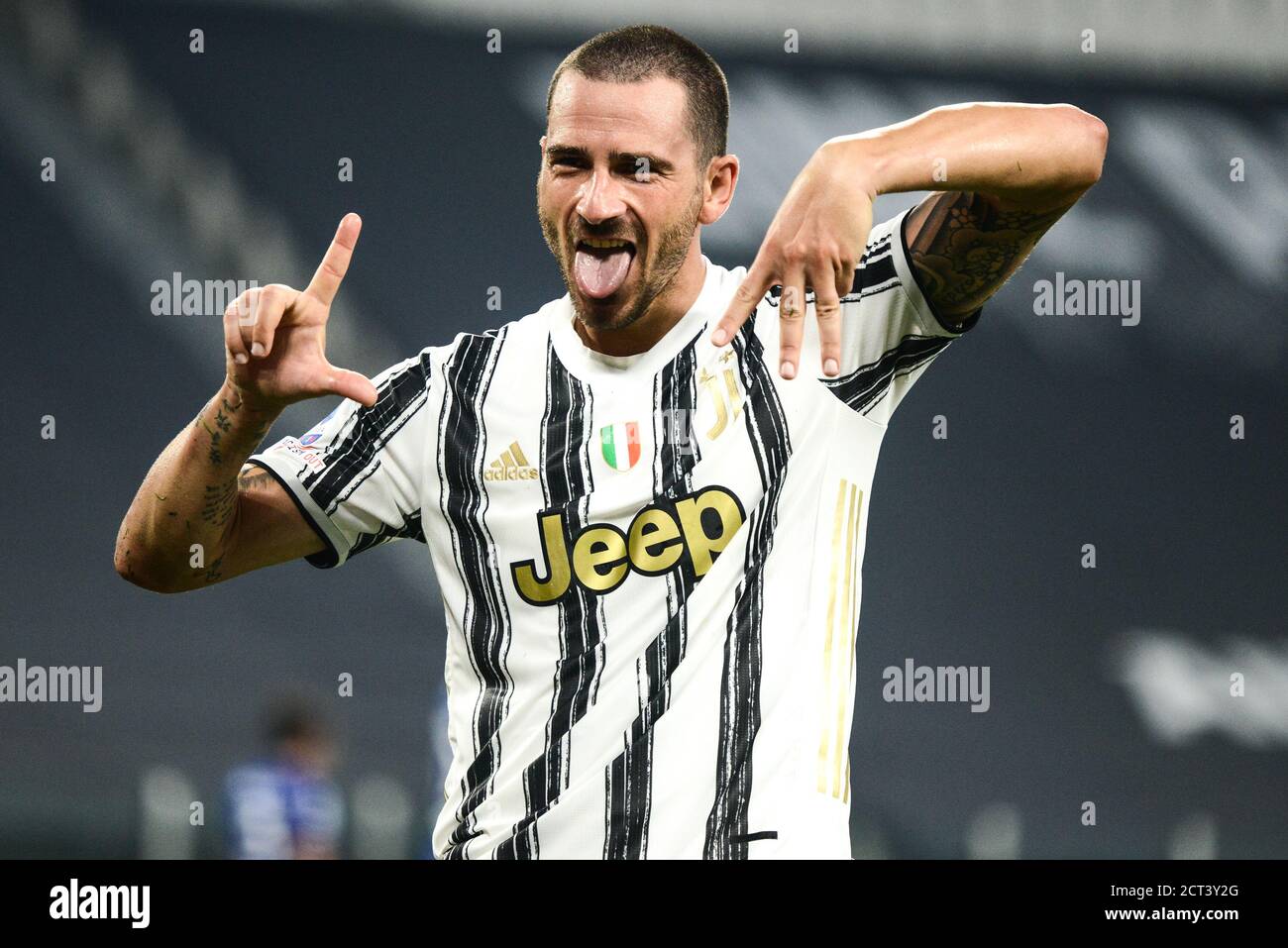 Turin, Italy. 20th Sep, 2020. Leonardo Bonucci of Juventus FC ...