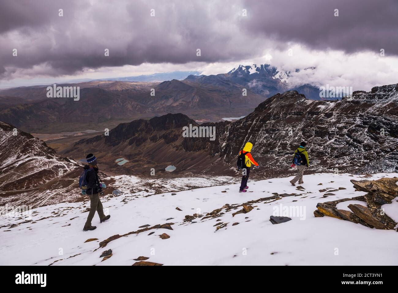 Chacaltaya Mountain, La Paz, La Paz Department, Bolivia, South America ...