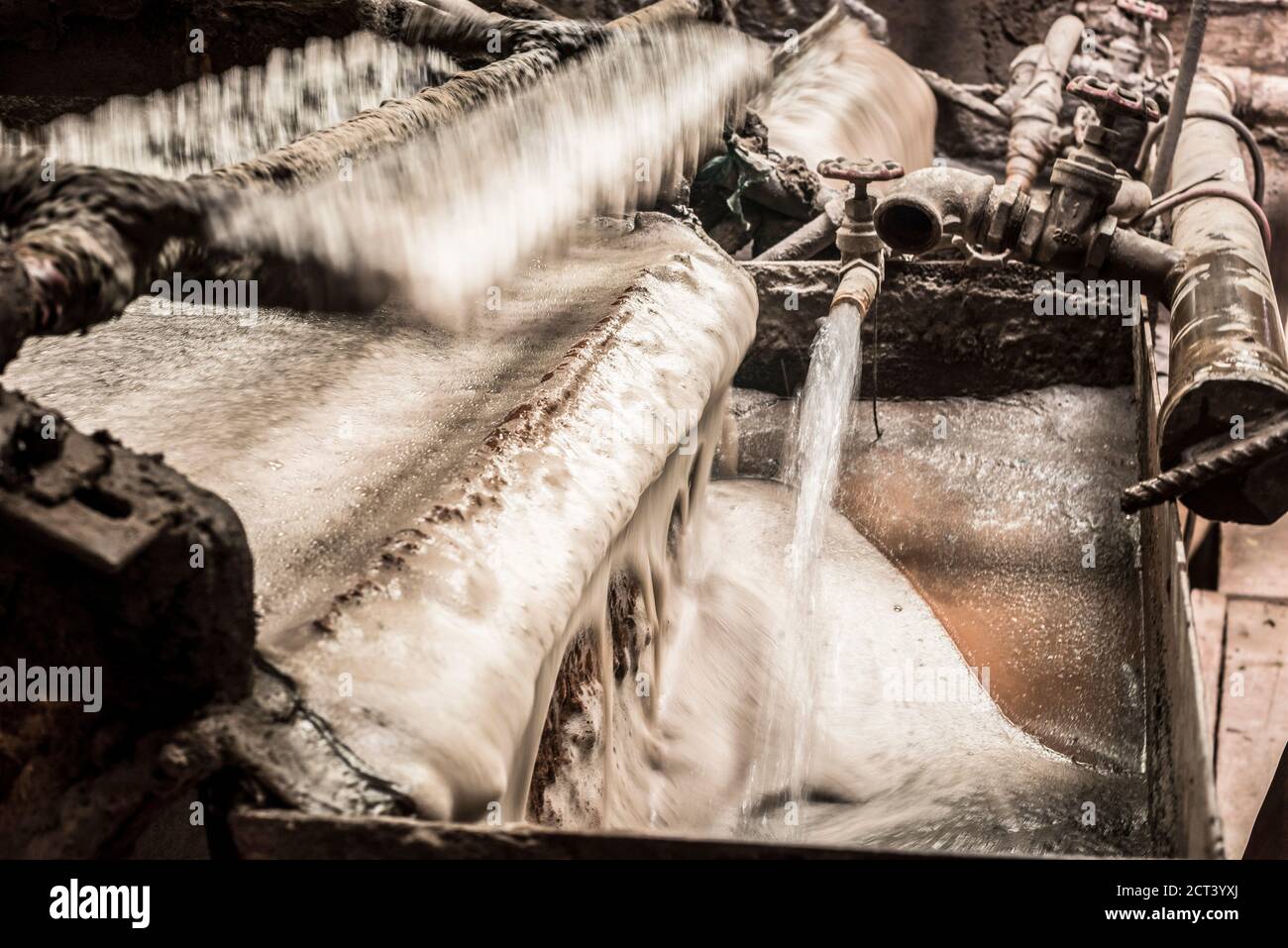 Refinement factory at Potosi silver mines, Department of Potosi ...