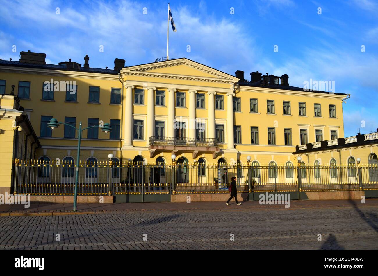 Finland - Helsinki Presidential Palace Stock Photo - Alamy