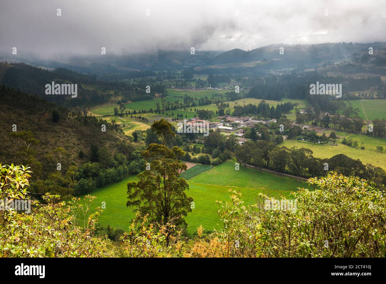 Hacienda Zuleta farmhouse, Imbabura, Ecuador, South America Stock Photo ...