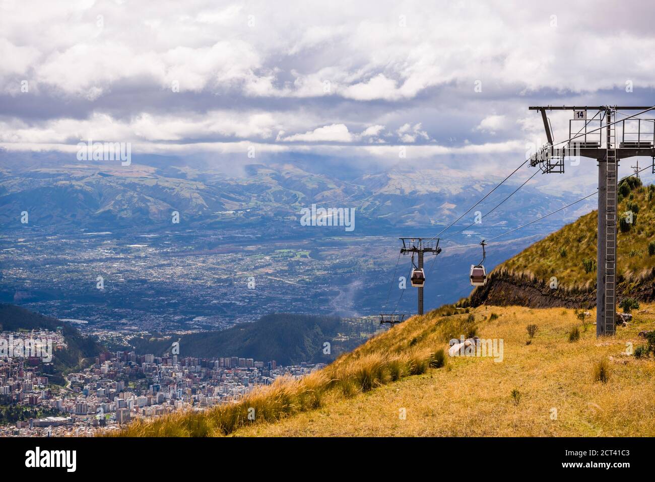 Pichincha volcano quito hi-res stock photography and images - Alamy