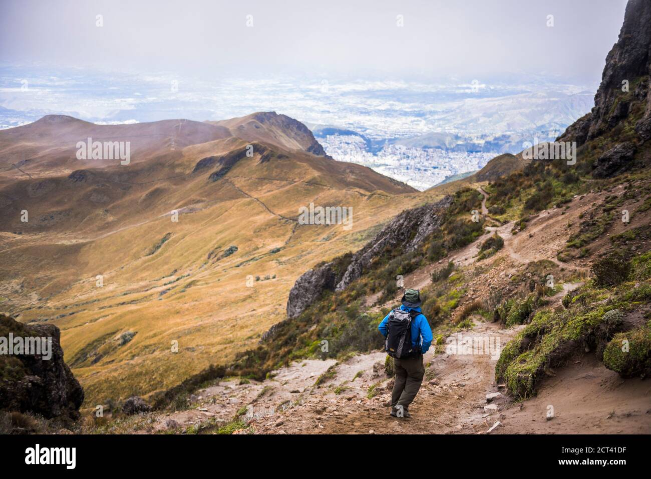 Rucu Pichincha Volcano trek, Quito, Pichincha Province, Ecuador, South ...