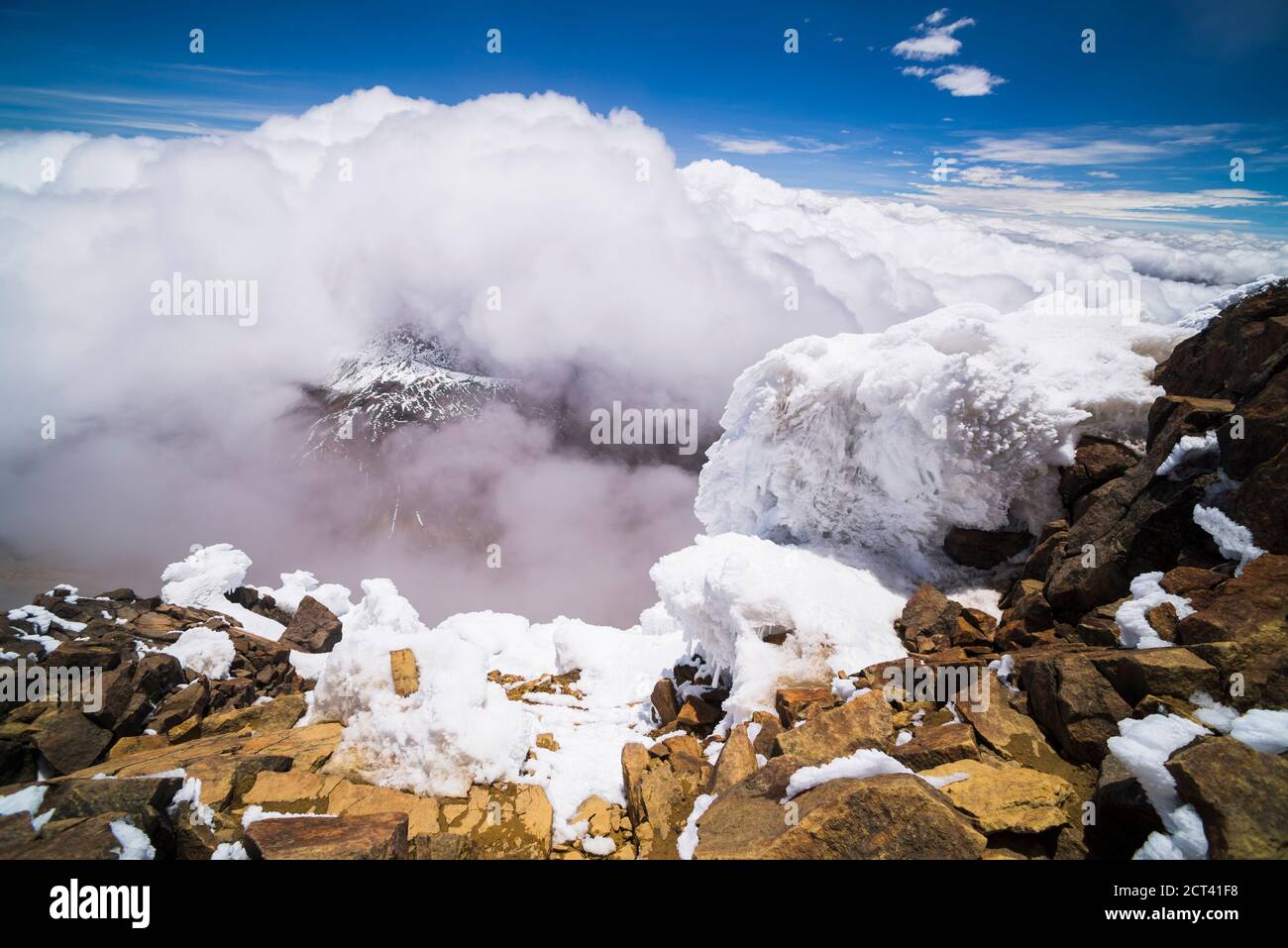 Illiniza norte volcano hi-res stock photography and images - Alamy