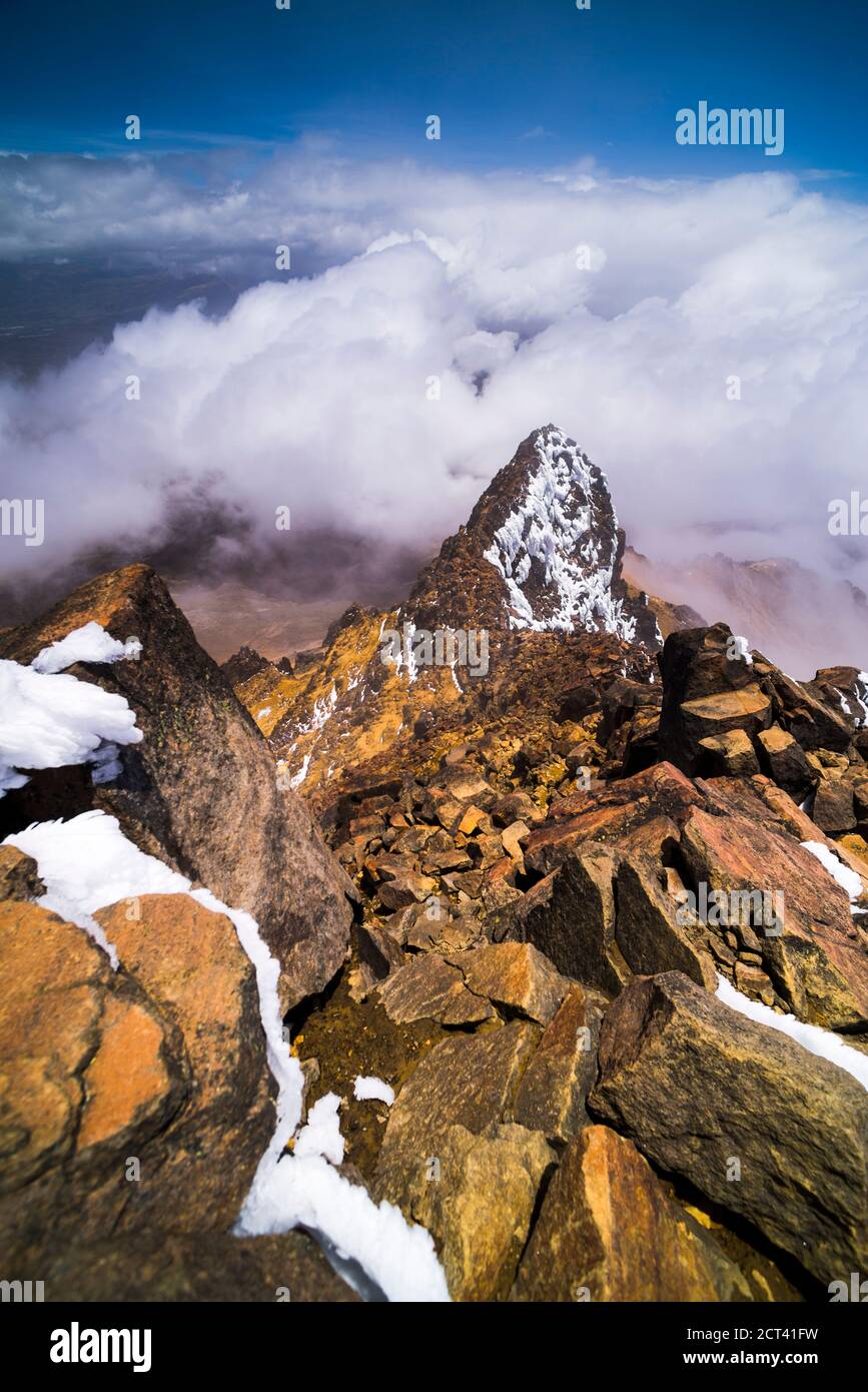 Illiniza norte volcano hi-res stock photography and images - Alamy