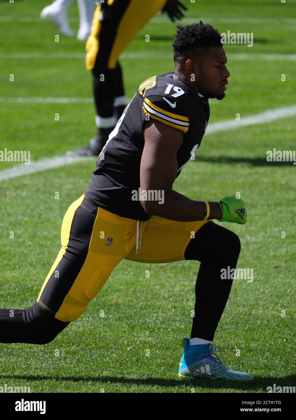 Pittsburgh, PA, USA. 20th Sep, 2020. JuJu Smith-Schuster #19 during the ...