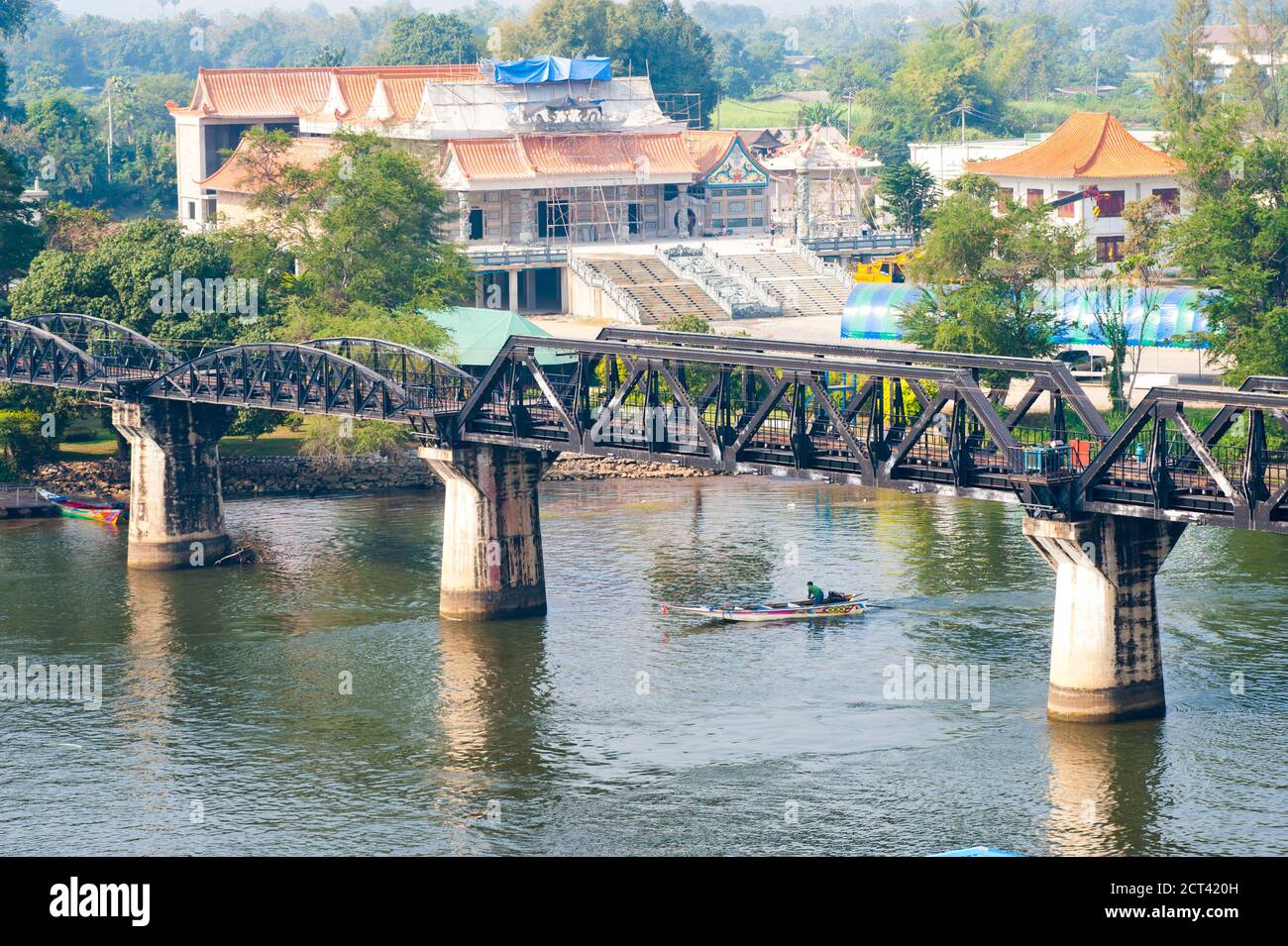 Bridge Over the River Kwai, Kanchanaburi, Thailand, Southeast Asia ...