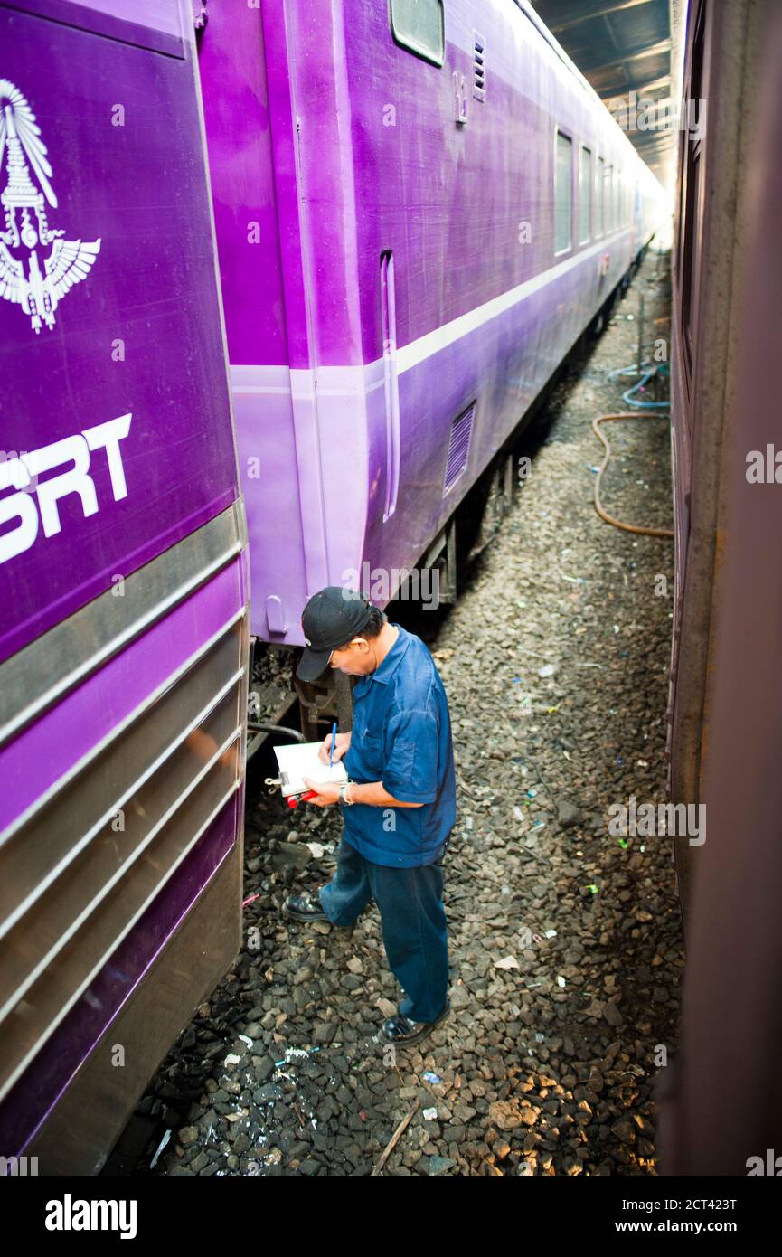 Safety officer railway hi-res stock photography and images - Alamy
