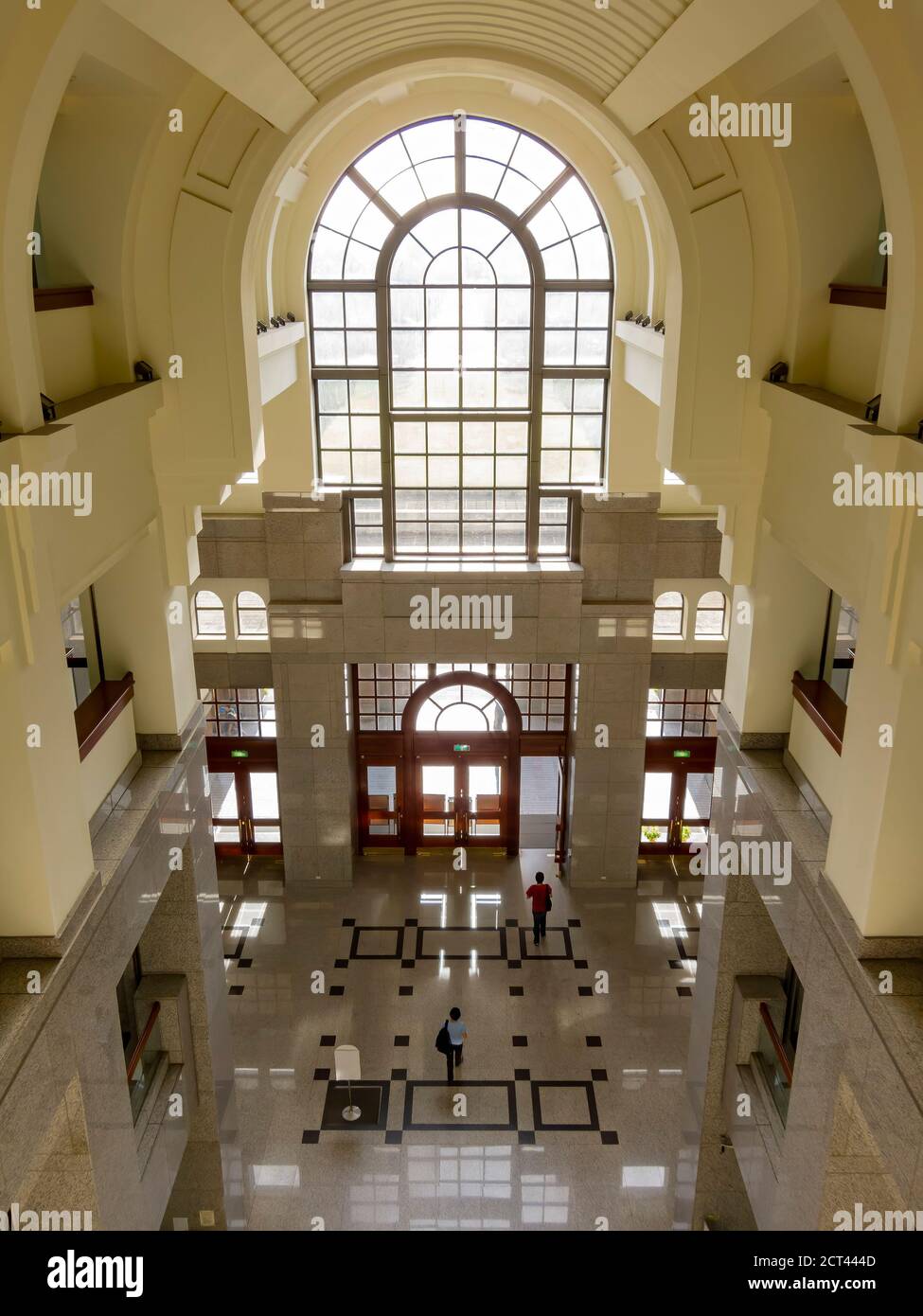 Interior view of the NTU Main Library at Taipei, Taiwan Stock Photo - Alamy