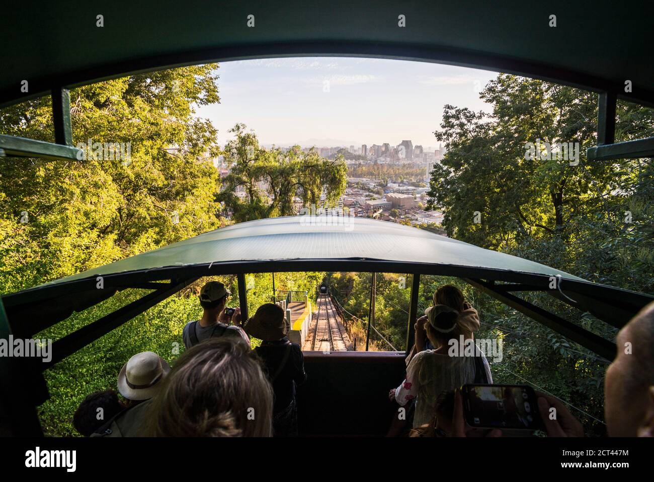 Funicular de santiago hi-res stock photography and images - Alamy