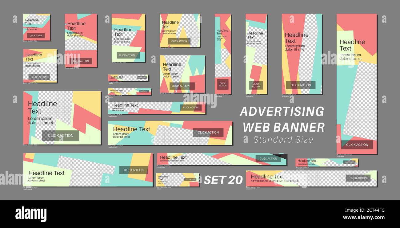 Standard header Stock Vector Images - Alamy