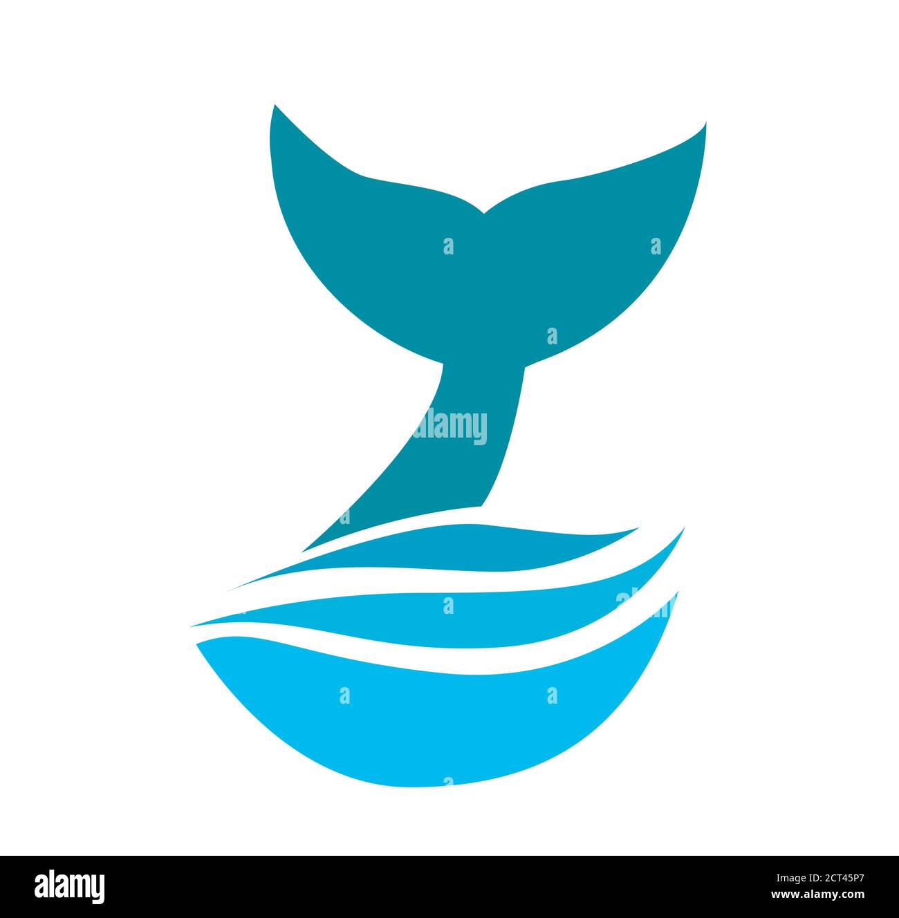 Whale tail icon vector illustration Stock Vector Image & Art - Alamy