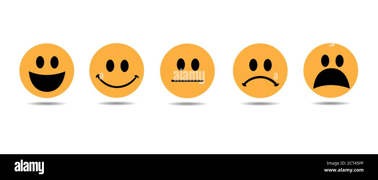 Smile icons set vector Stock Vector Image & Art - Alamy