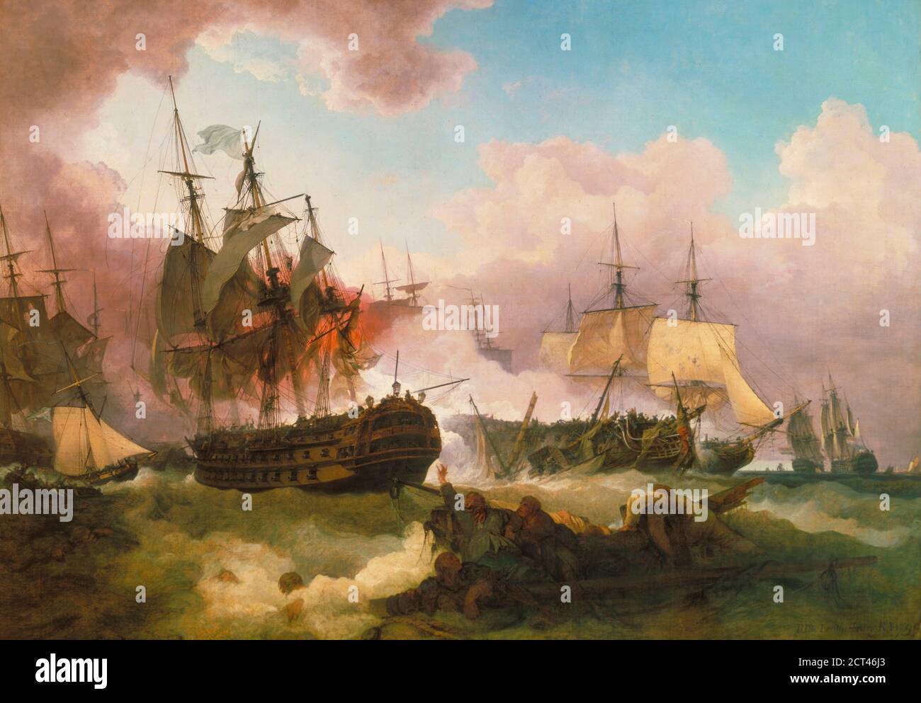 The Battle of Camperdown (known in Dutch as the Zeeslag bij Kamperduin ...