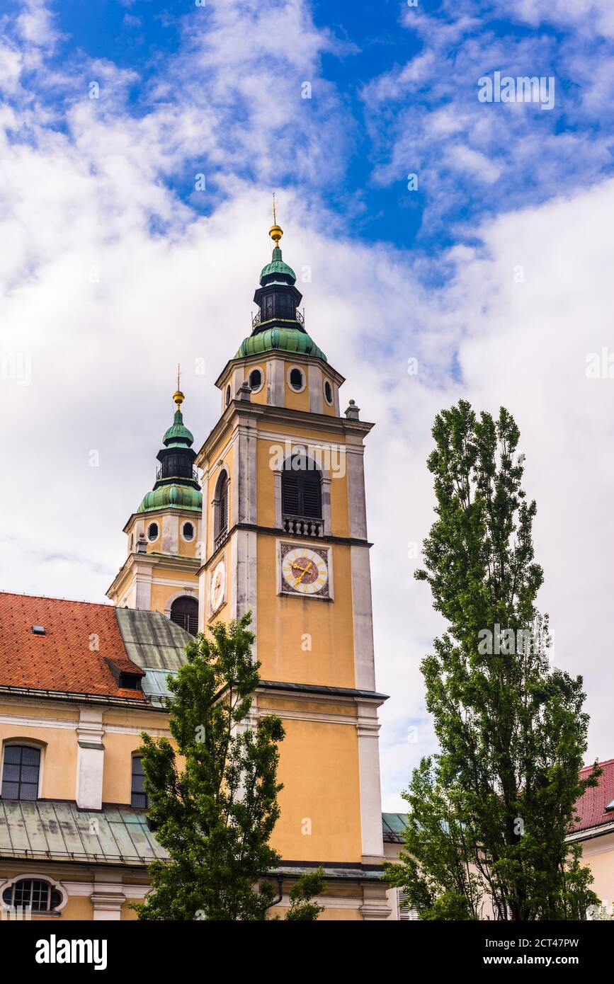 Cathedral of St Nicholas, Ljubljana, Slovenia, Europe Stock Photo - Alamy
