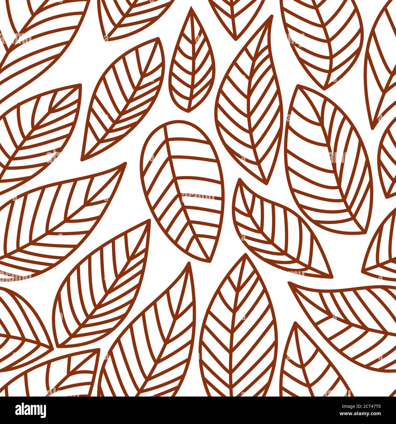 Autumn seamless repeating pattern Cut Out Stock Images & Pictures - Alamy