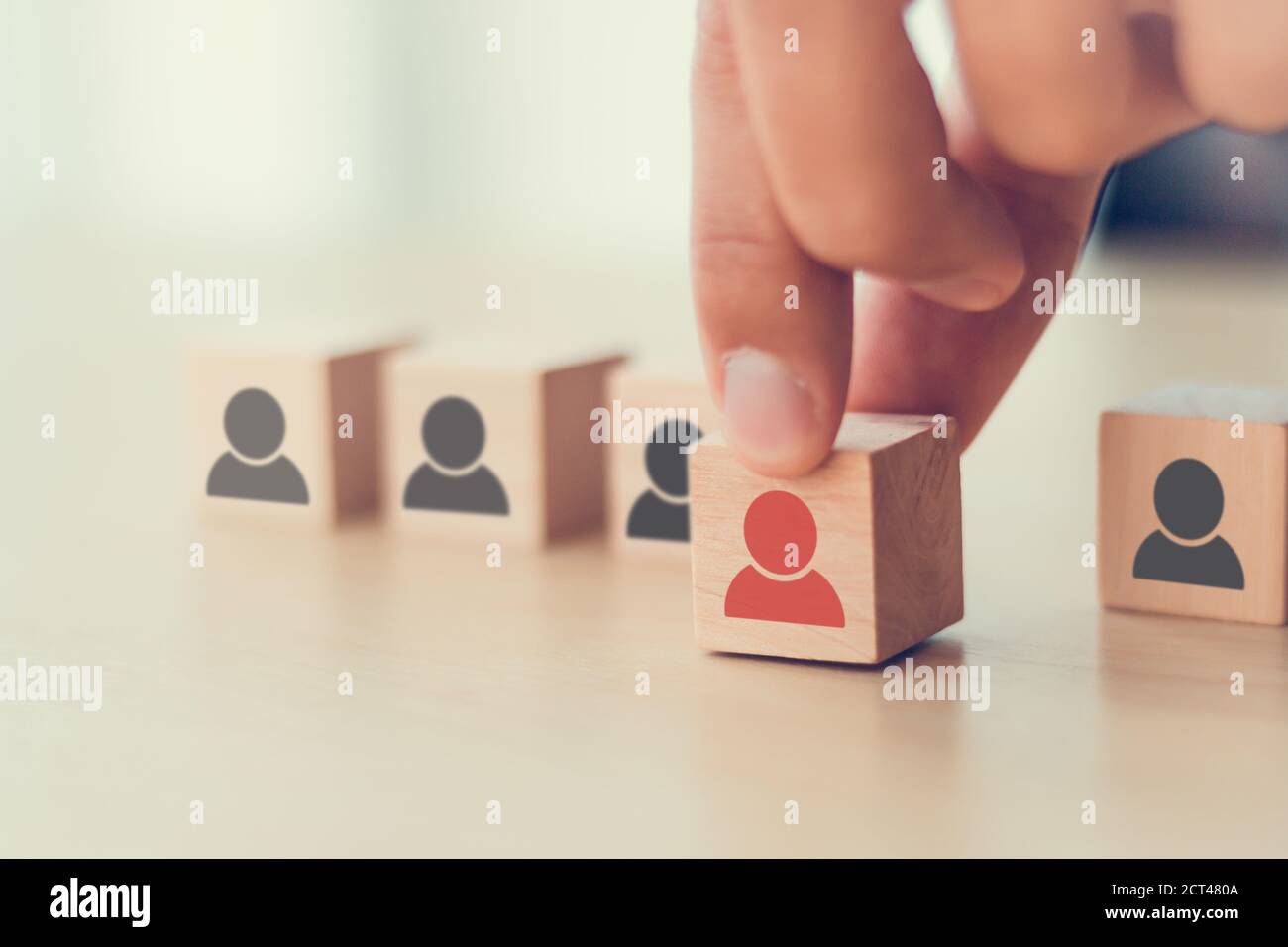 hand man choose the chosen one for job, work, project ,team choose the ...