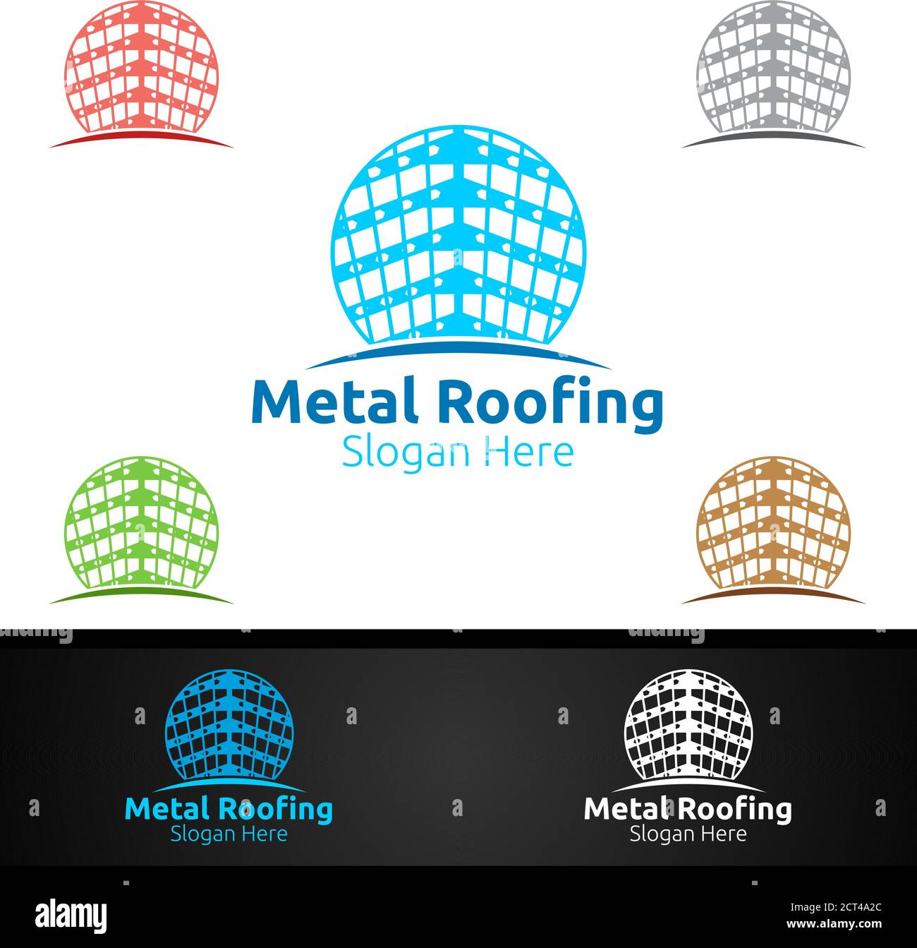Metal Roofing Logo for Shingles Roof Real Estate or Handyman ...