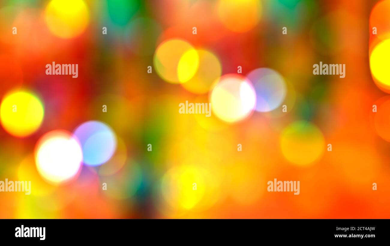 Colorful panoramic background: abstract colorful bokeh / defocused ...