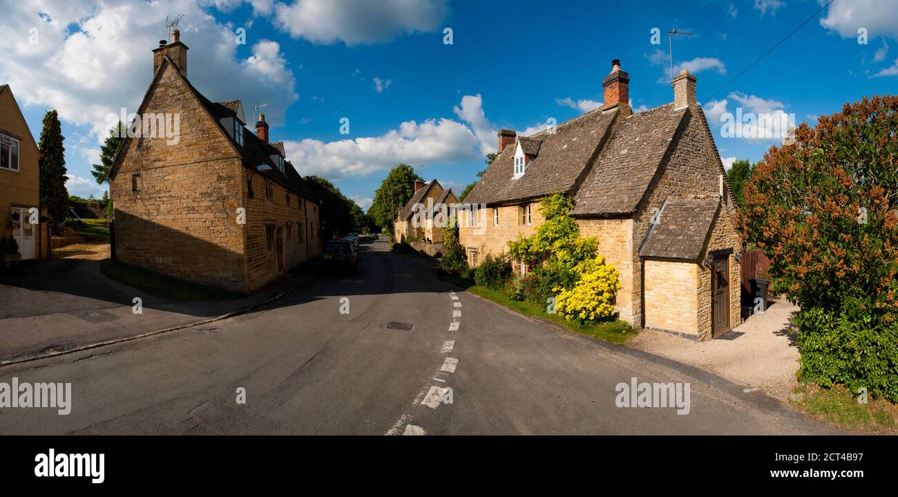 Longborough, a typical village in The Cotswolds, Gloucestershire ...