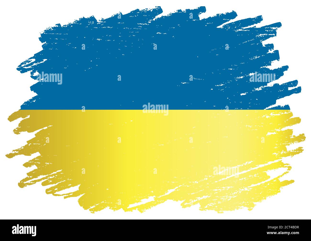 Flag of Ukraine, Ukraine. Bright, colorful vector illustration Stock ...