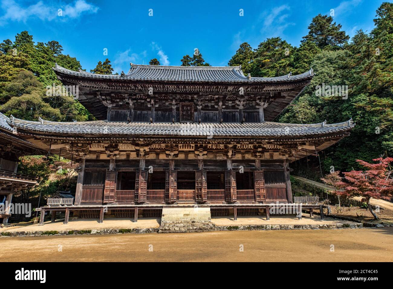 Daikodo pavilion, Shoshazan Engyoji temple of the Tendai sect, Himeji ...