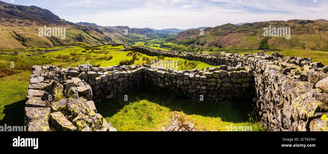 Hardknott pass fort hi-res stock photography and images - Alamy