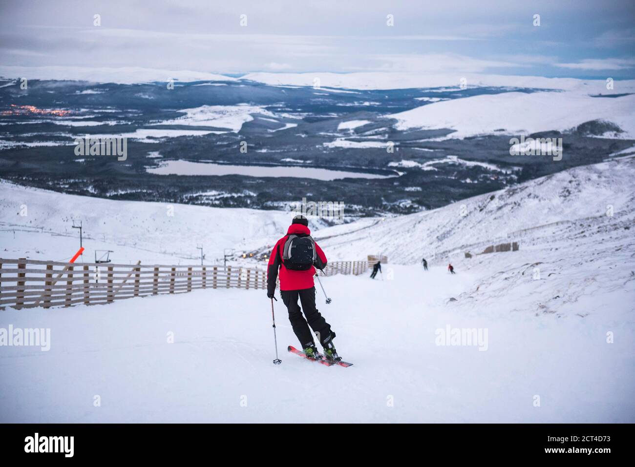 Skiing at CairnGorm Mountain, Aviemore, Cairngorms National Park ...