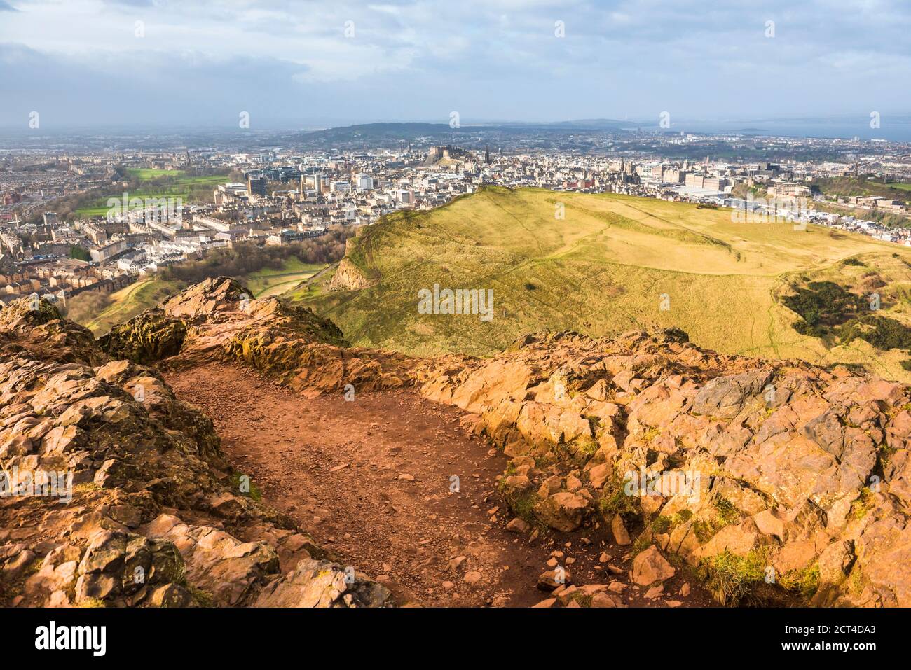 Arthur's Seat, Edinburgh, Scotland, United Kingdom, Europe Stock Photo ...