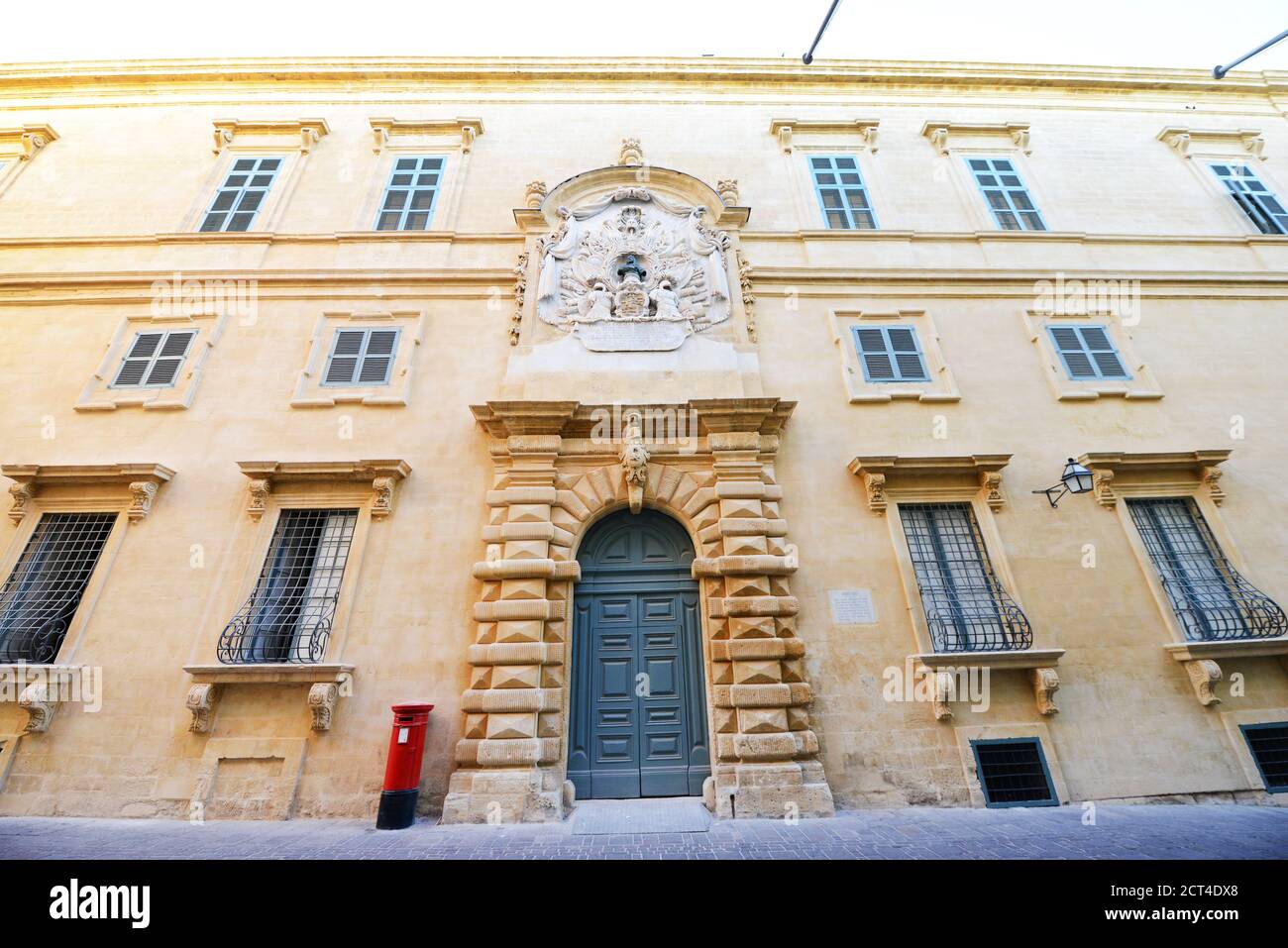Beautiful old buildings in Valletta, Malta Stock Photo - Alamy