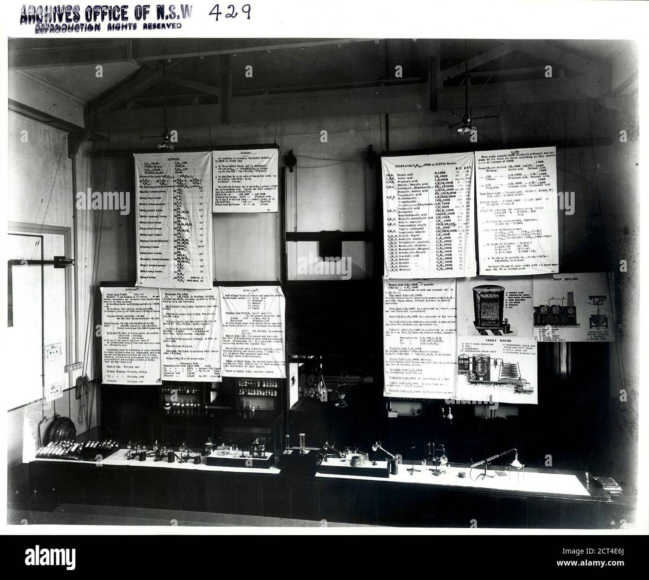 Laboratory 1940s hi-res stock photography and images - Alamy