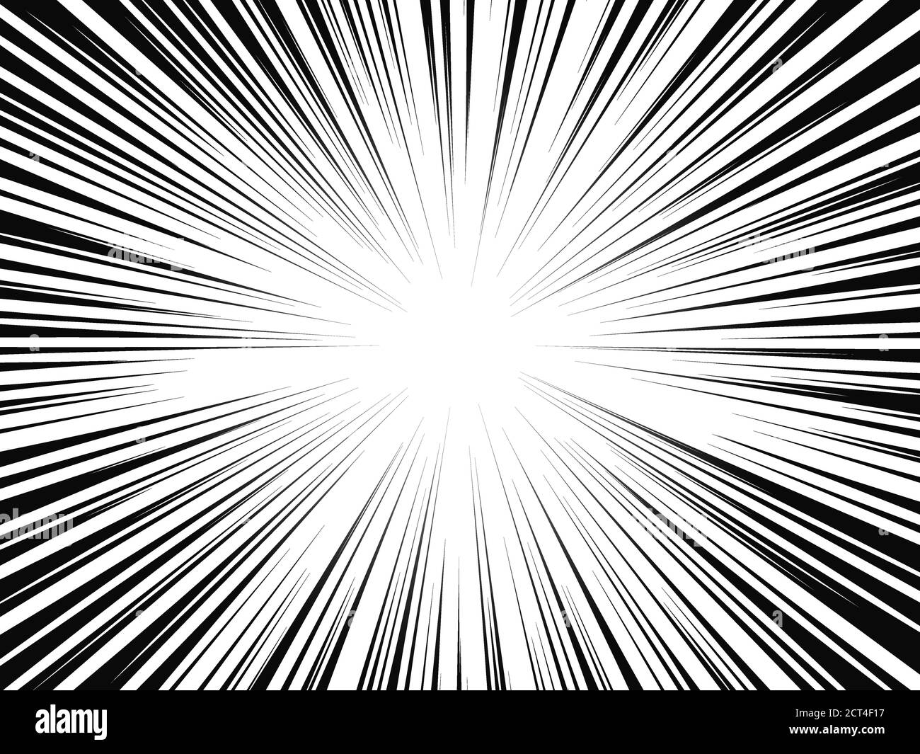 Comic book radial lines. Comics background with motion, speed lines ...