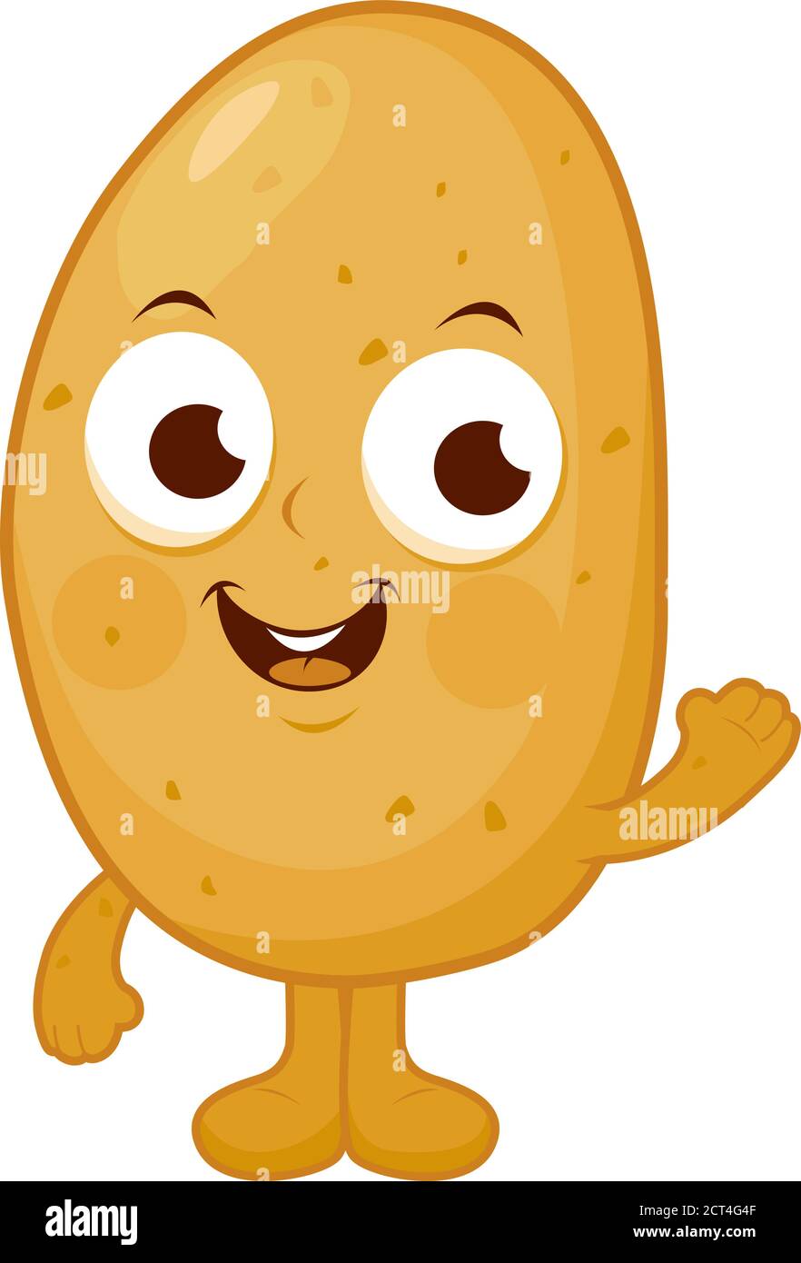 Cartoon potato hi-res stock photography and images - Alamy