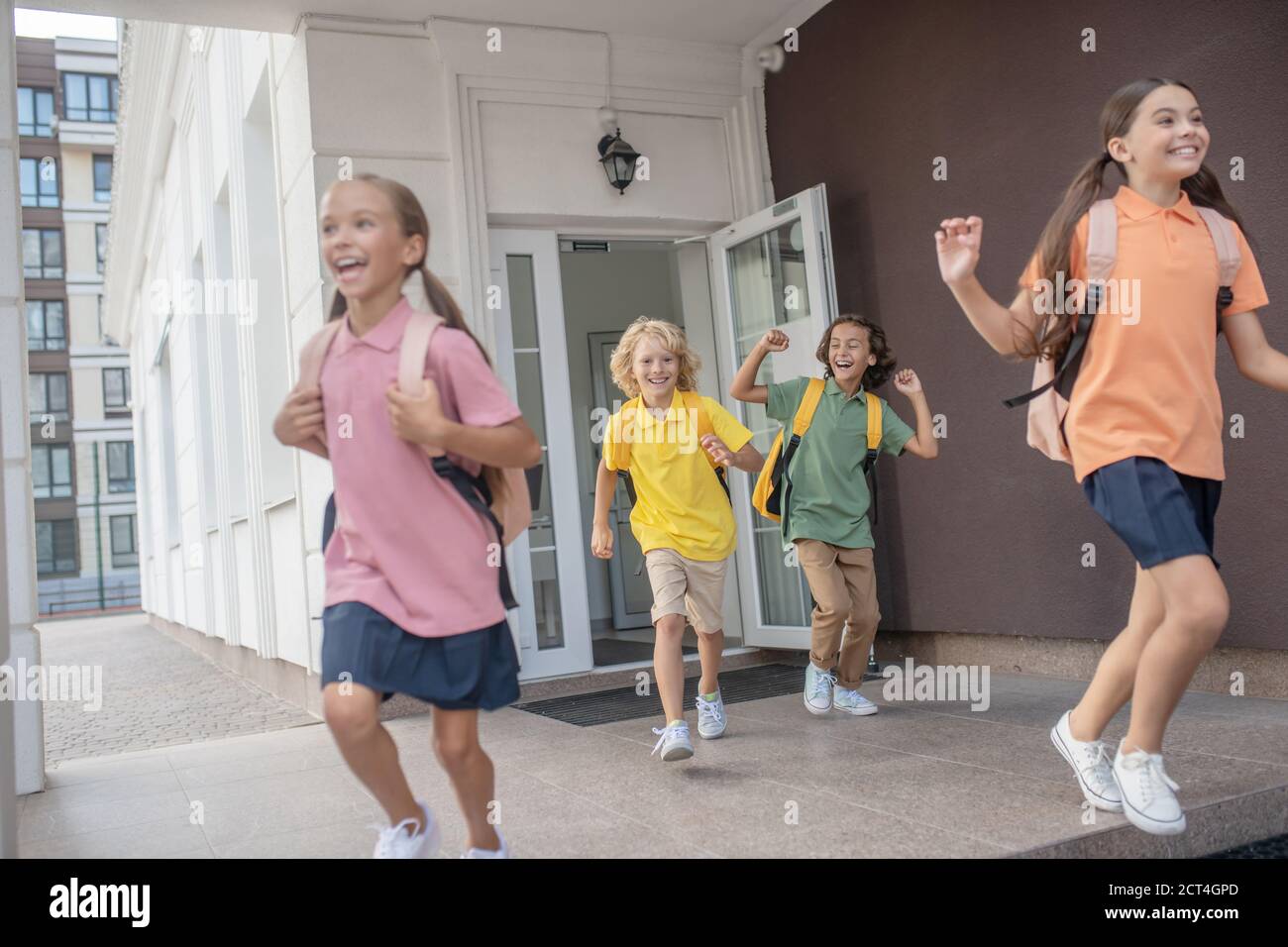 Kids Running Away From School