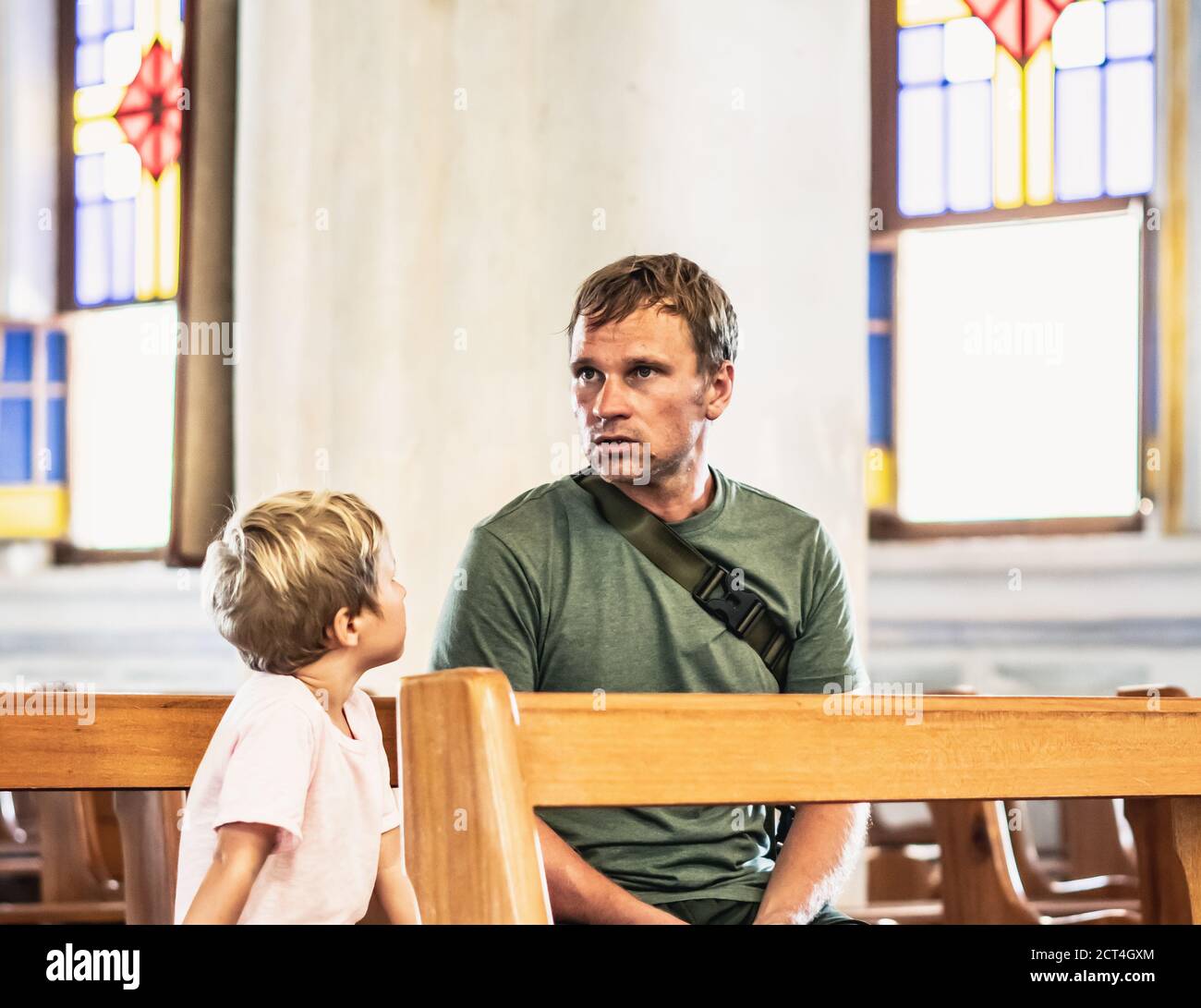 Fatherly support hi-res stock photography and images - Alamy