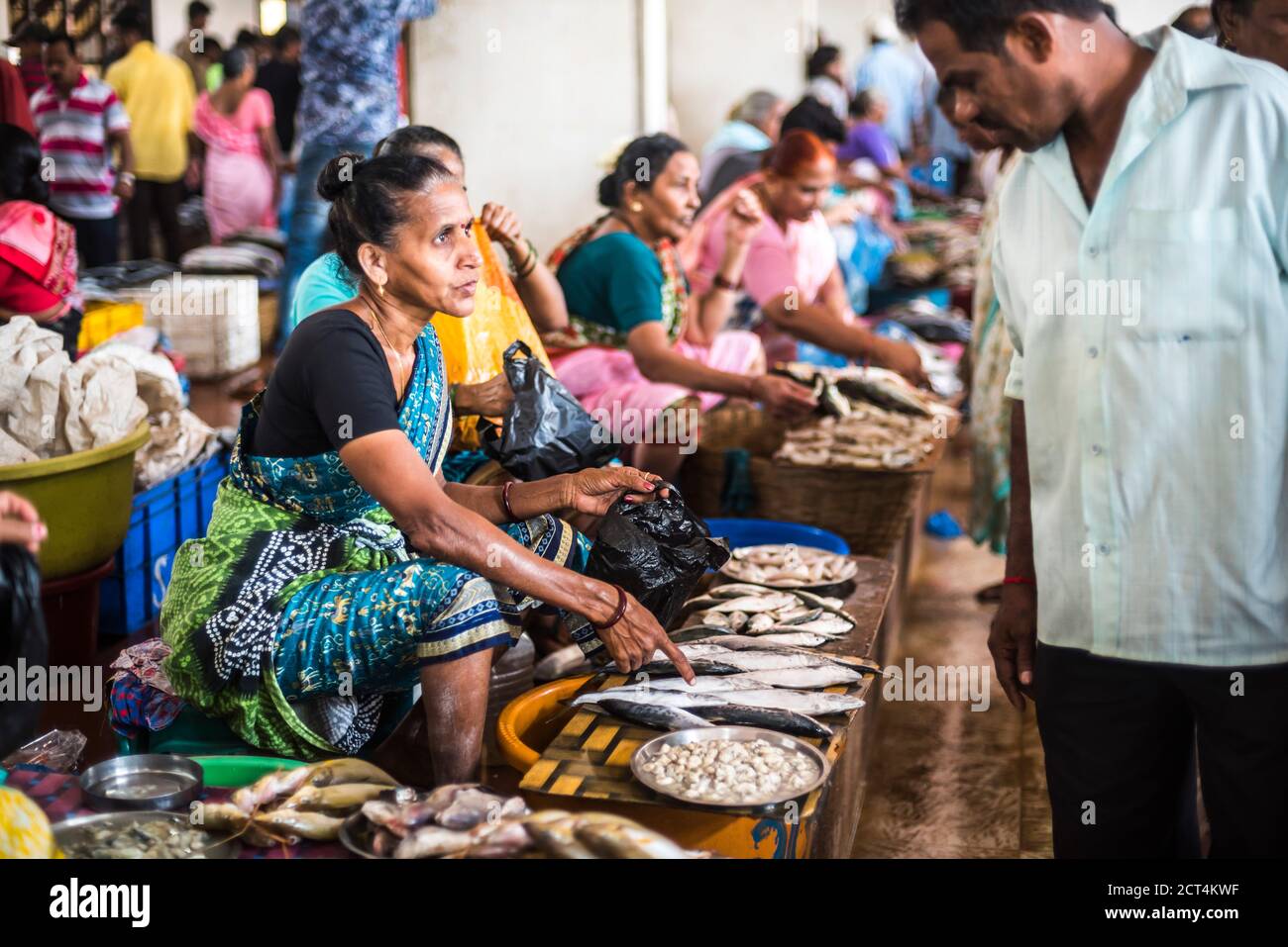 Fish market goa india hi-res stock photography and images - Alamy
