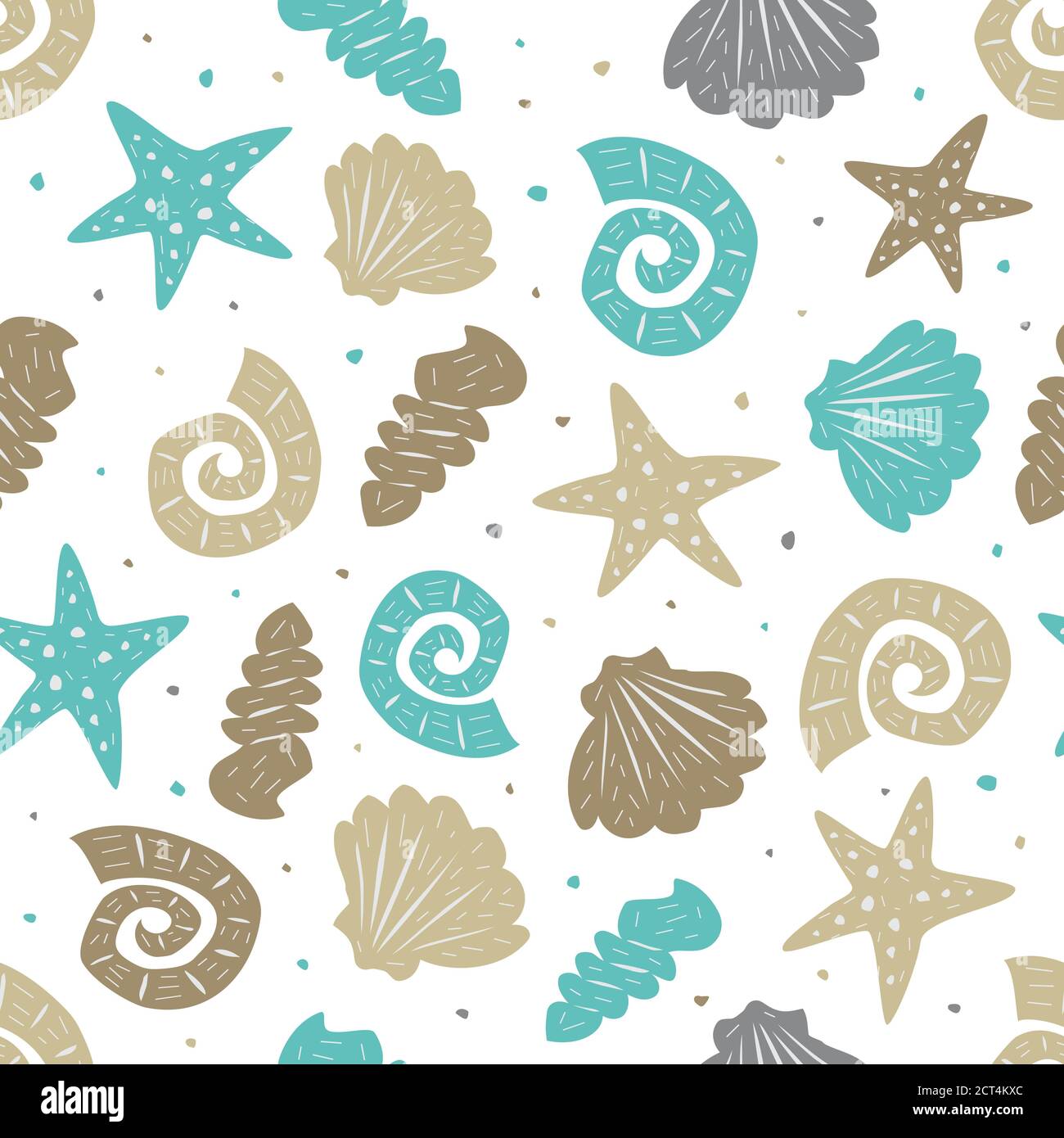 Sea shell illustration engraving Stock Vector Images - Alamy