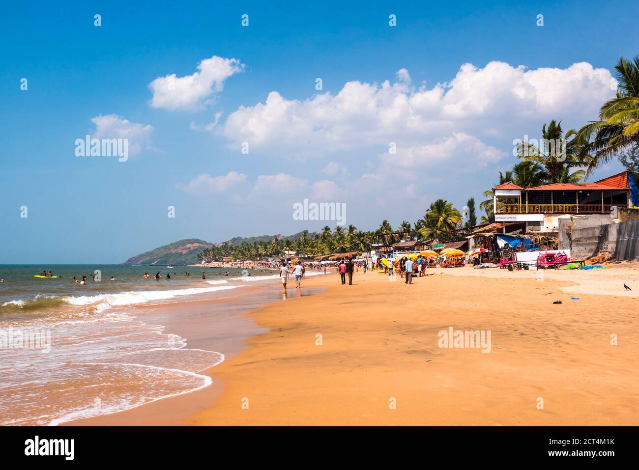 Goa anjuna beach landscape hi-res stock photography and images - Alamy