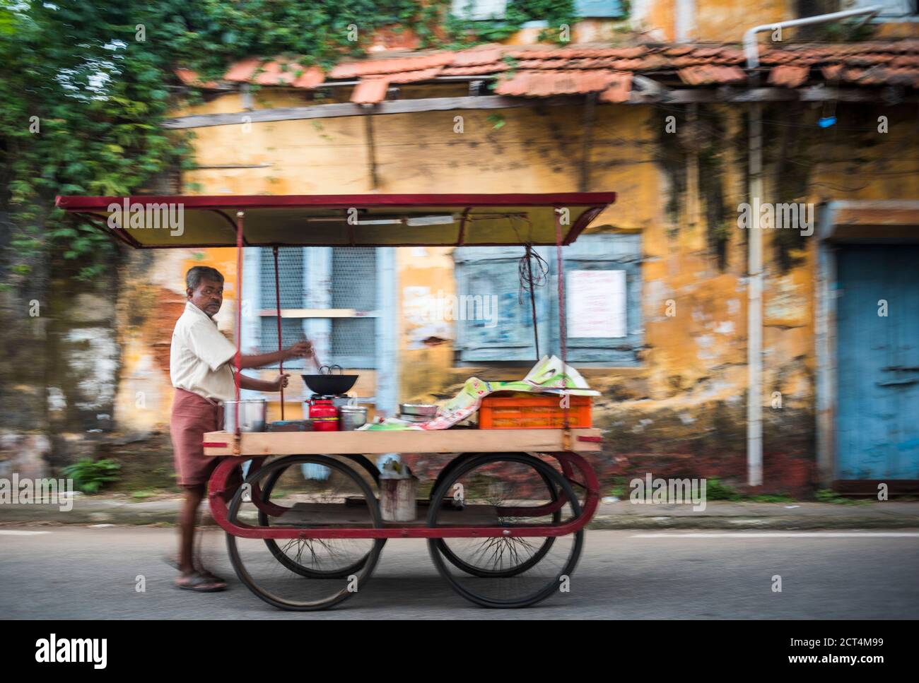 Street scene, Fort Kochi (Cochin), Kerala, India Stock Photo - Alamy