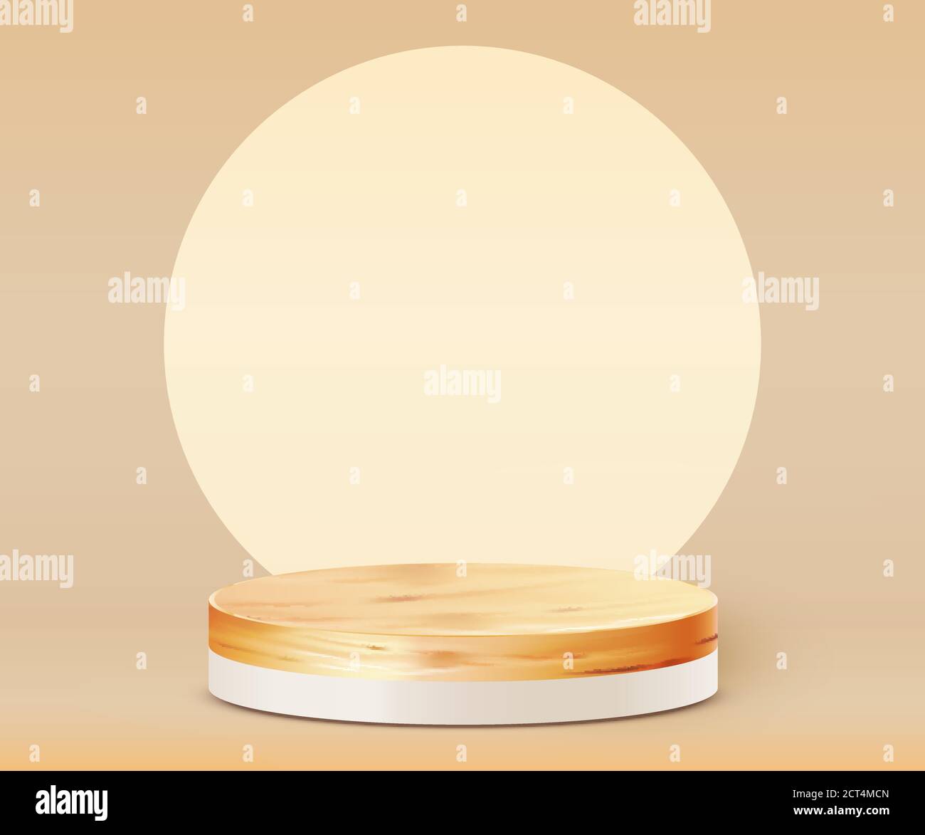 Product pedestal wood podium Stock Vector Images - Alamy