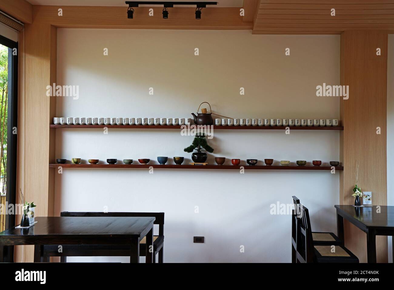 Interior design and decoration at Japanese cafe and specialty Matcha ...