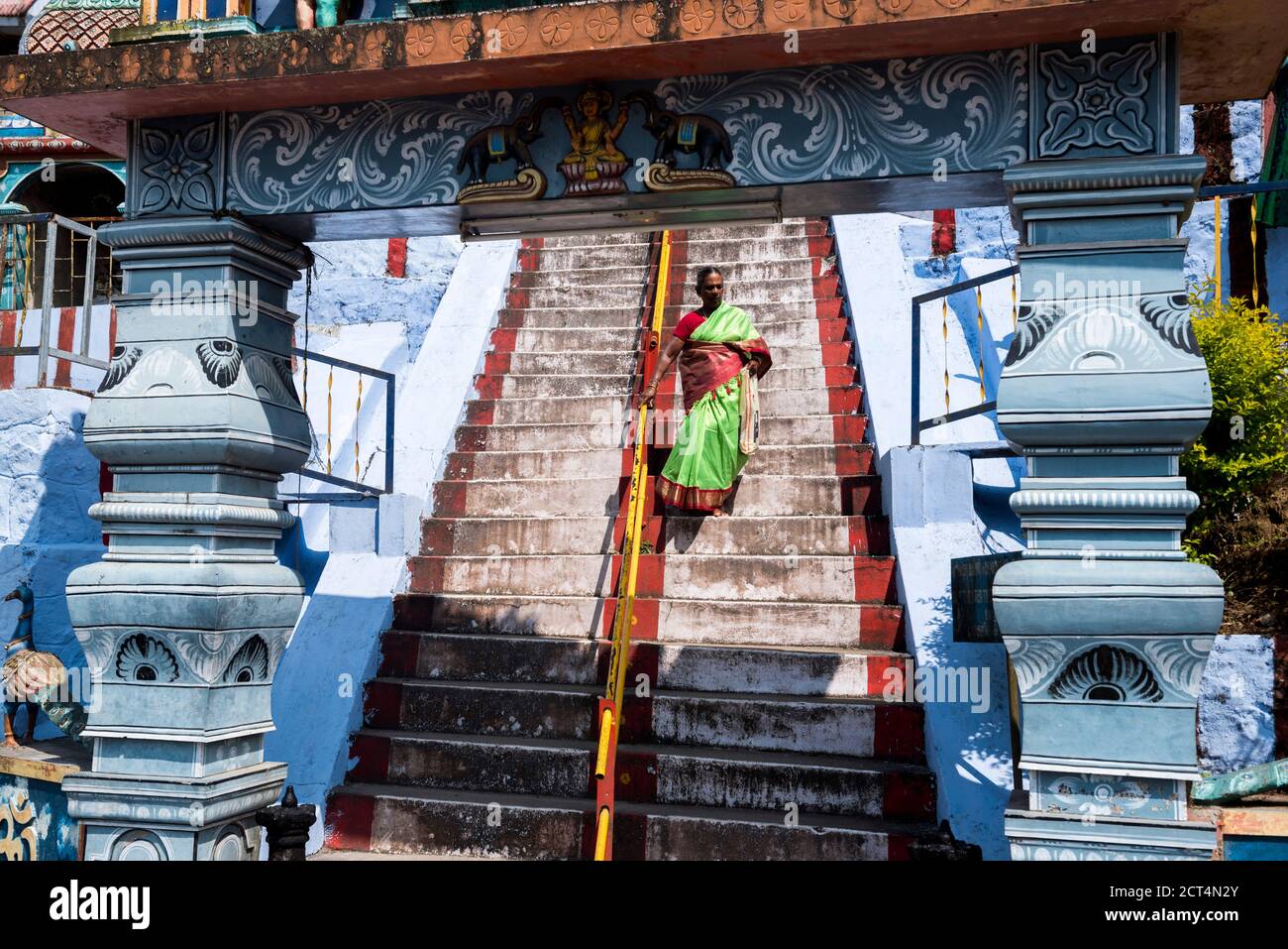 Sri Subramaniya Swamy Hindu Temple, Munnar, Western Ghats Mountains ...