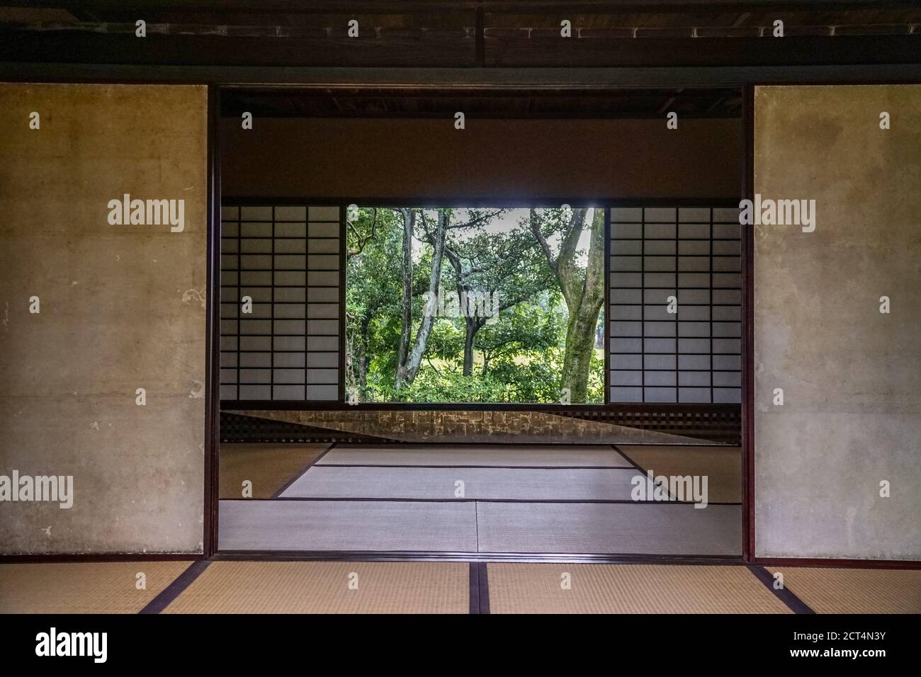 Shoiken teahouse, Katsura Imperial Villa, Kyoto, Japan. Traditional ...