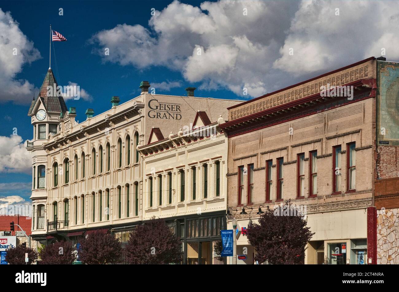 Geiser Grand Hotel in Baker City, Oregon, USA Stock Photo - Alamy